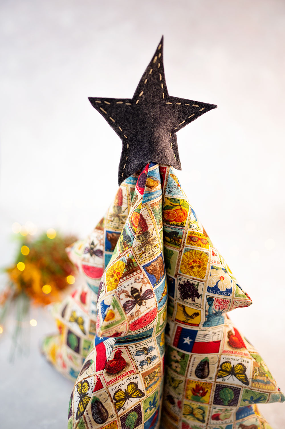 Capture Nostalgia with a Fabric Christmas Tree - Pattymac Makes