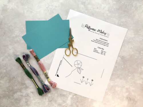 Hand Stitching on Paper Only 3 Simple Stitches