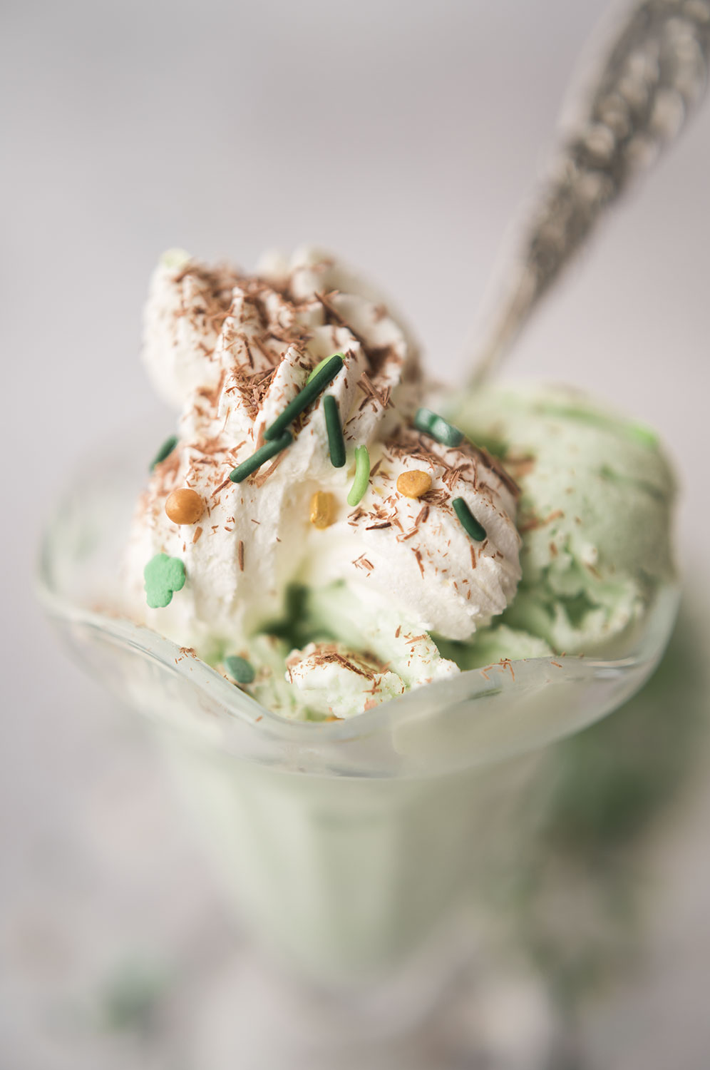 Refreshing and Oh So Easy to Mix Mint Ice Cream - Pattymac Makes