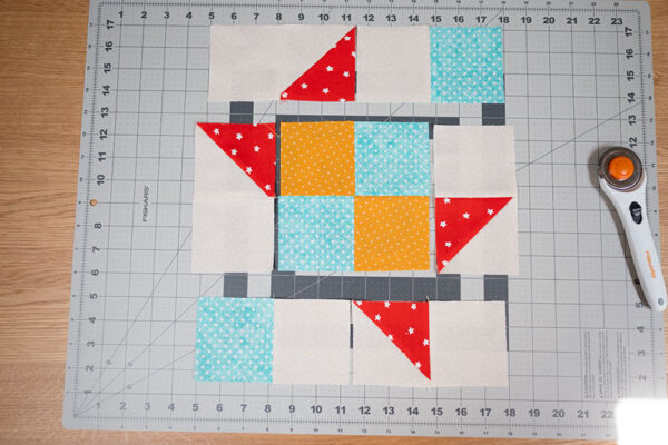 Easy Stair Step Quilt Block