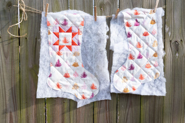 How to make a Quilted Christmas Stocking