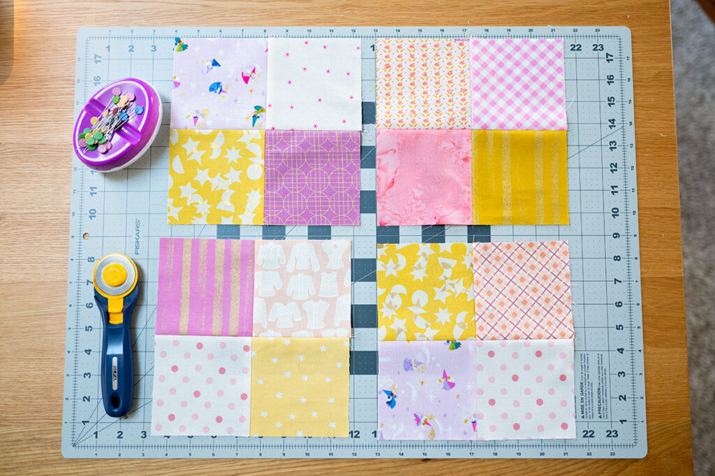 16 Patch Quilt Block