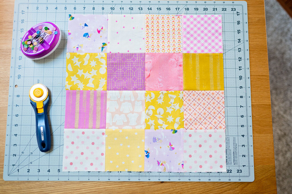 16 Patch Quilt Block