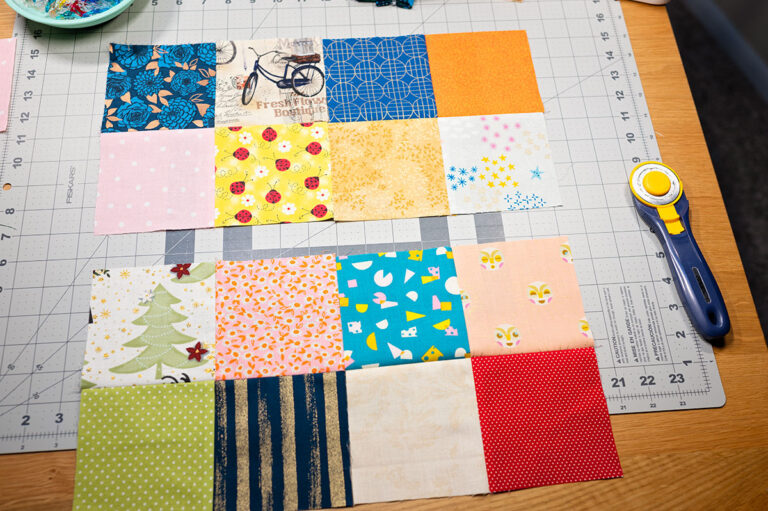 16 Patch Quilt Block