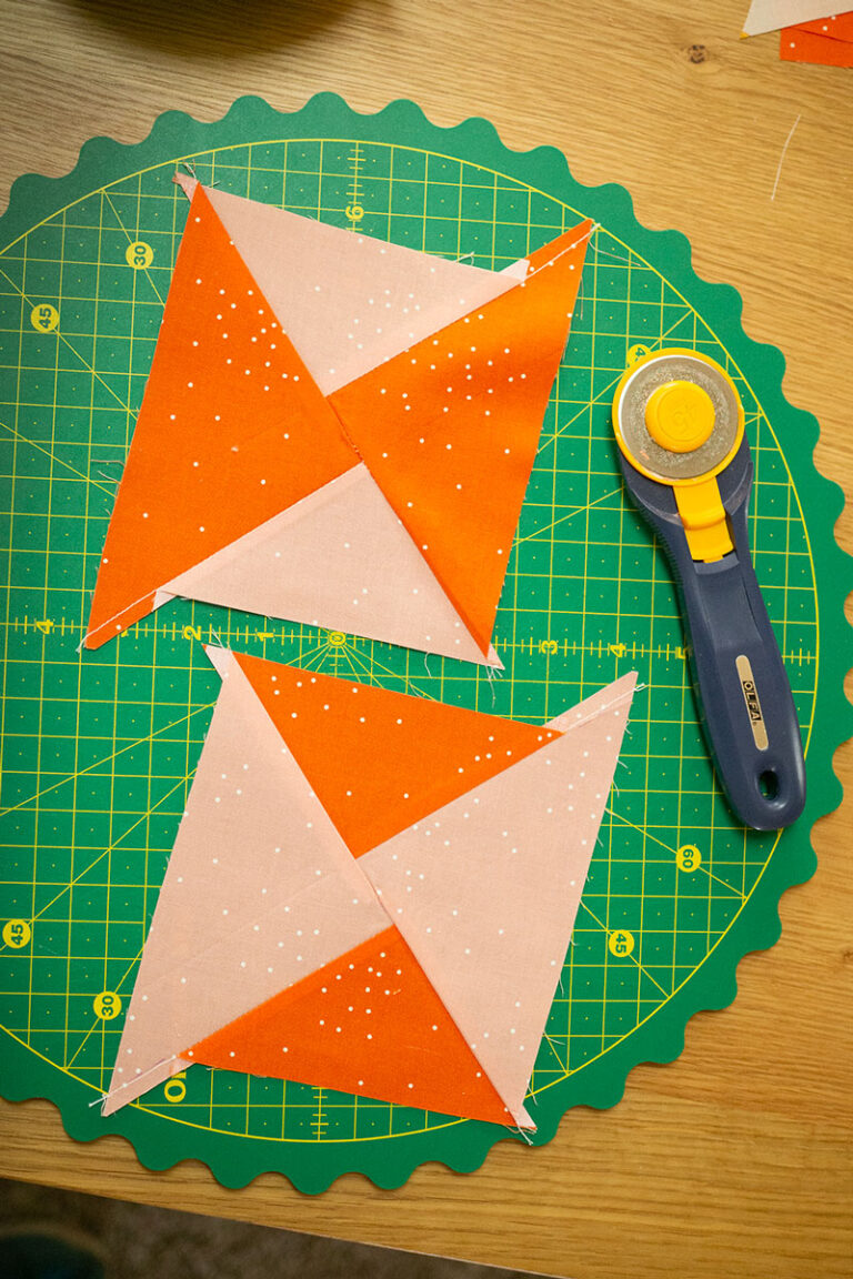 Colorful Sawtooth Star Baby Quilt